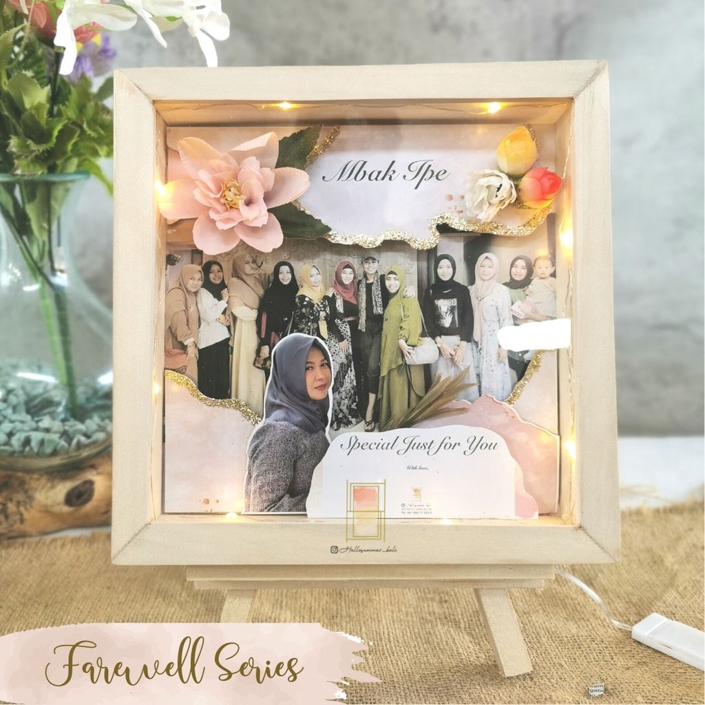 KAYU Dutch Teak Wood Photo Frame & Custom 3D Light Box | Shopee Philippines