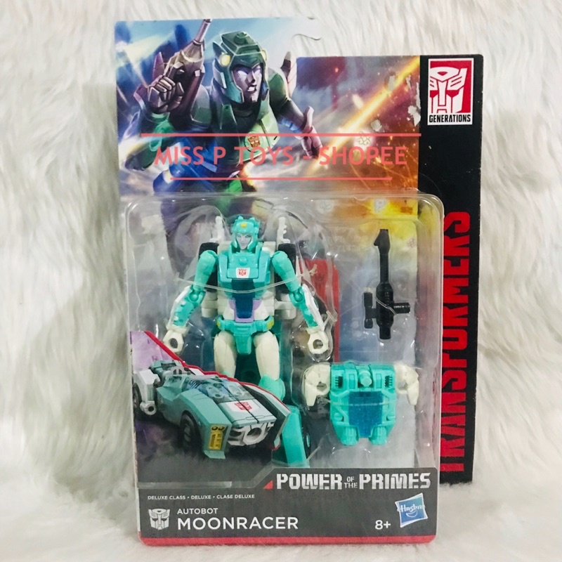 TRANSFORMERS - Power of the Primes: Autobot Moonracer Deluxe Action ...