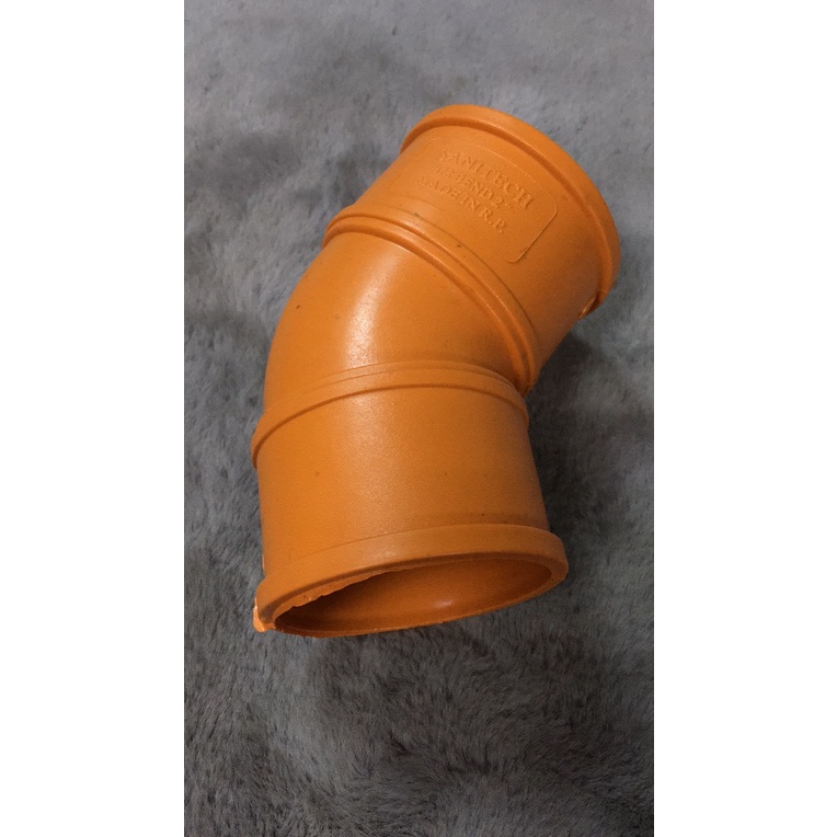Pvc orange sanitary fittings 2inch elbow tee coupling wye cleatout ...
