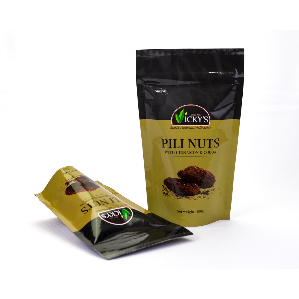 [Vicky’s Pili] Pili Nuts with Cinnamon & Cocoa | Shopee Philippines