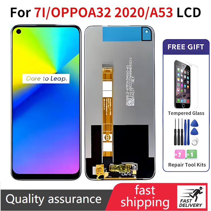 For REALME 7I / OPPO A32 2020 / OPPO A53 2020 LCD TOUCH SCREEN GLASS DIGITIZER | Shopee Philippines