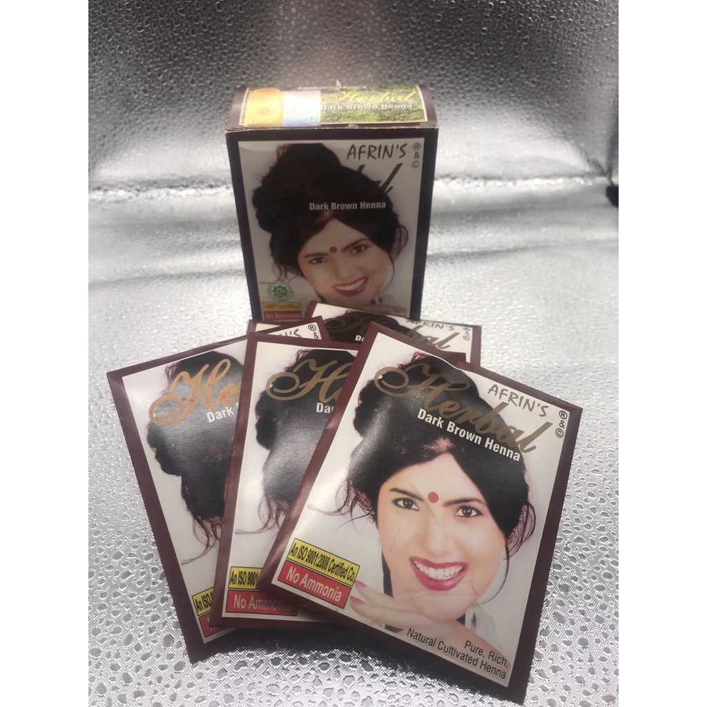 Henna Hair Coloring Dye AMIR'S & Herbul （Random Color） | Shopee Philippines