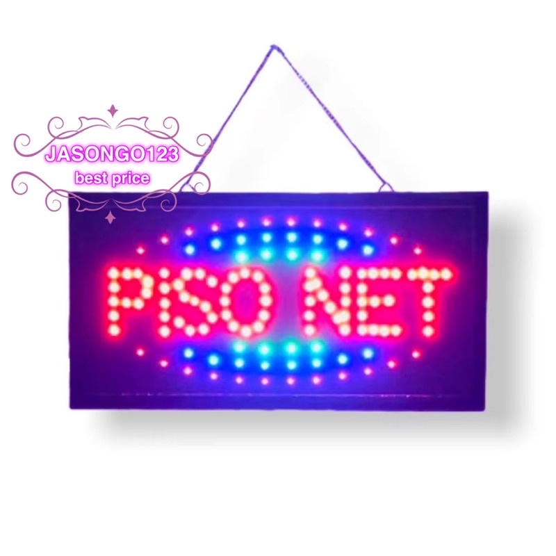Panda World PISO NET-LEDSIGN (Small-Large) | Shopee Philippines