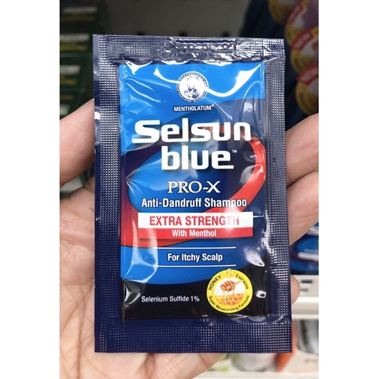 Selsun Blue Pro-X Anti Dandruff Shampoo Sachet 6g 2pcs | Shopee Philippines