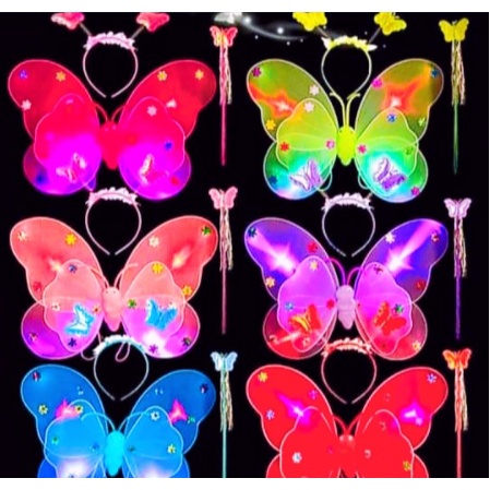 Wings Fairy Butterfly BANDO Stick (LED / NON LED) | Shopee Philippines