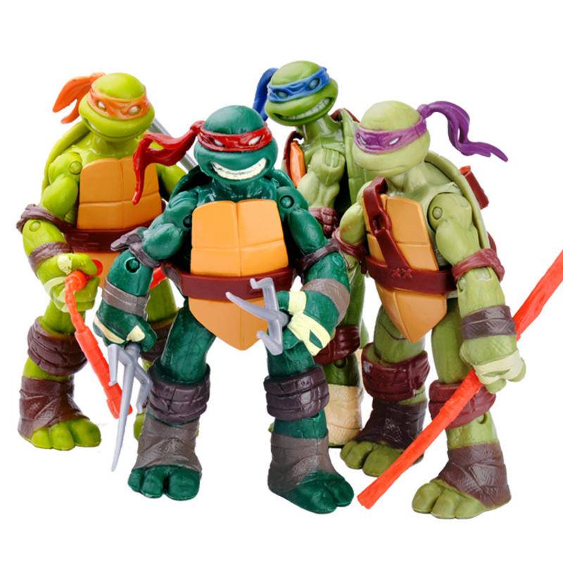 4 Ninja Turtles Hand-made Model Animation Around TMNT2012 Version ...