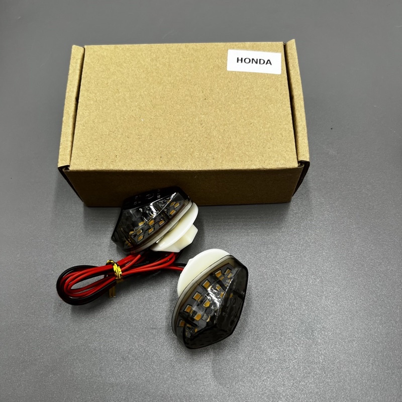 motorcycle signal winker light led lamp 12V by pair | Shopee Philippines