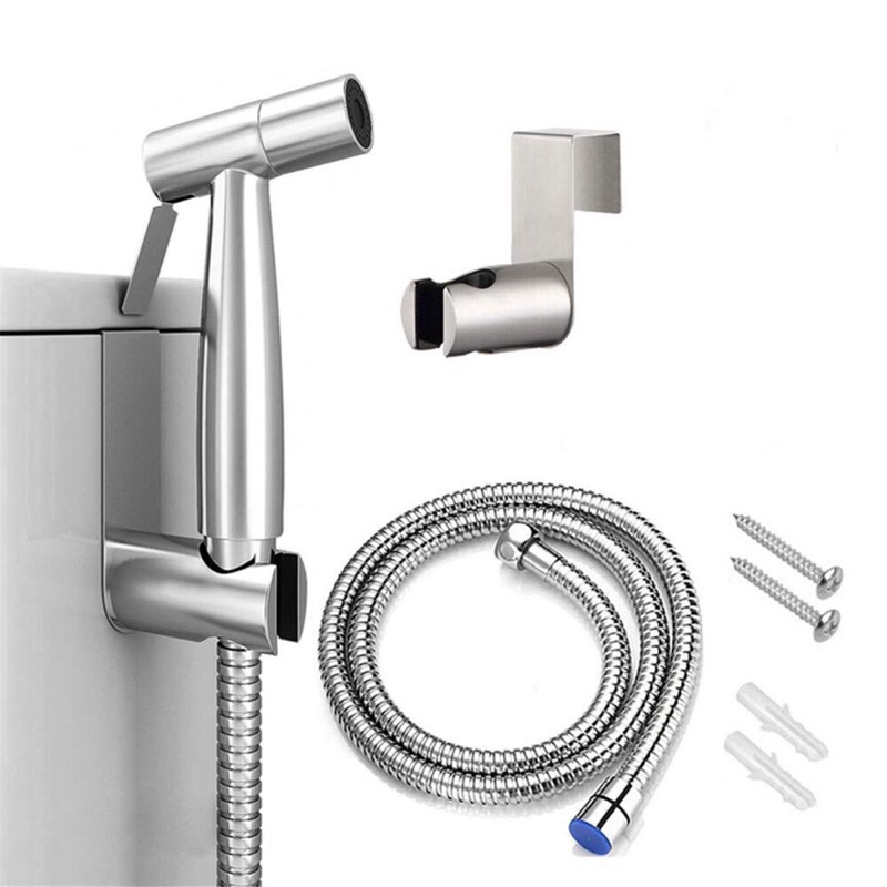 Heavy Duty Stainless Steel Bidet Set(No Need To Drill Holes In The Wall ...