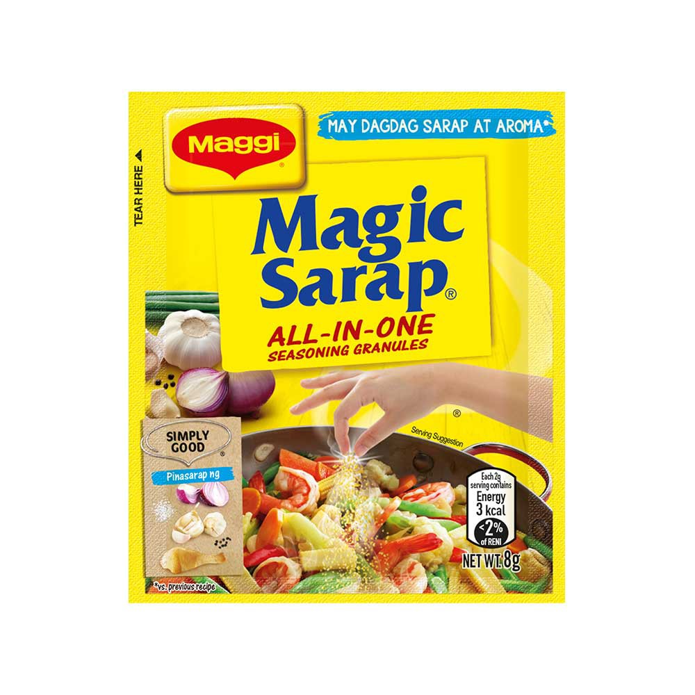 Maggi Magic Sarap All-In-One Seasoning Granules 8g Pack of 16 | Shopee ...