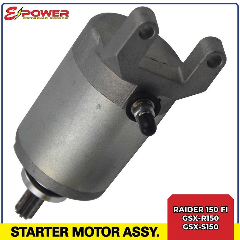 RAIDER 150Fi / GSX R150 STARTER MOTOR E POWER | Shopee Philippines