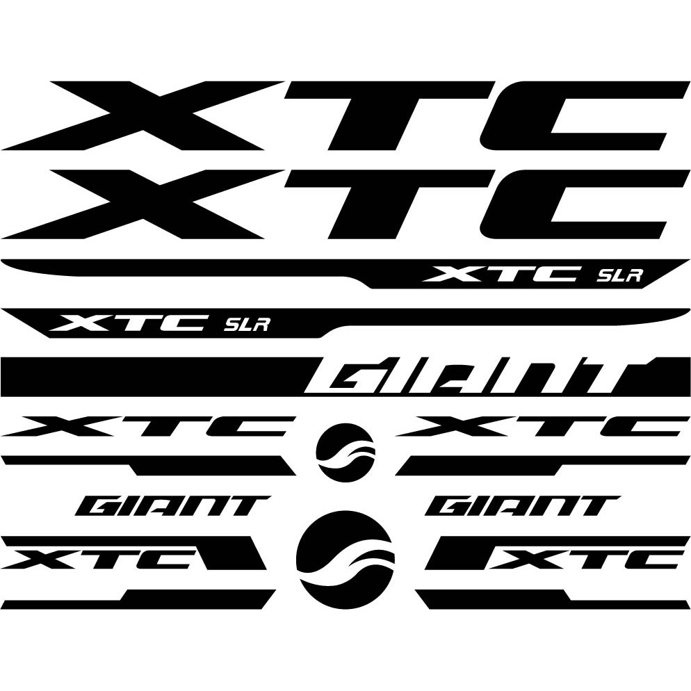 GIANT XTC SLR FRAME DECALS | Shopee Philippines