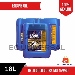 Caltex Delo Gold Ultra 15W40 Diesel Engine Oil 18 Liters Pail | EC ...