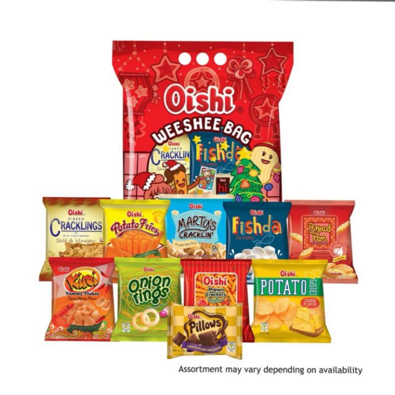 Oishi Weeshee Xmas Gift Pack | Shopee Philippines