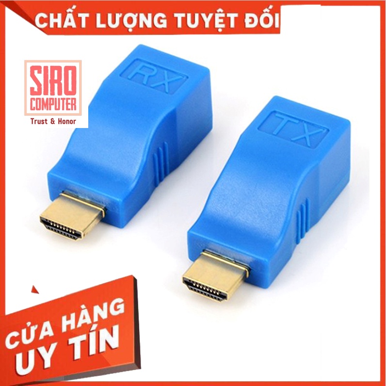 Hdmi TO RJ45 amplifier (network cable) extend 30m (HDMI TO LAN) - HDMI ...