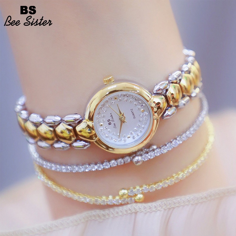 BS Bee Sister Fashion Women Watch Casual Stainless Steel Strap Quartz ...