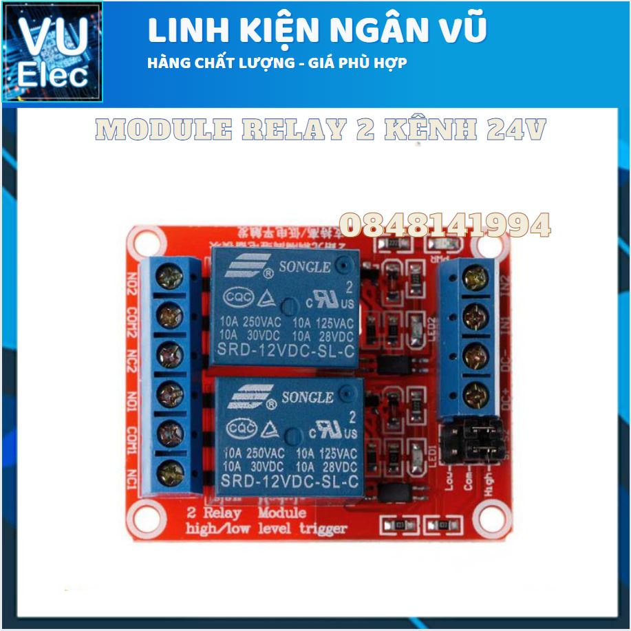 12v 2-channel Relay Module with red 12VDC Isolator Opto | Shopee ...