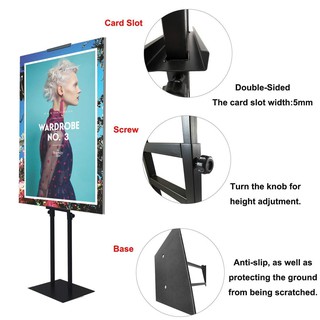 {in stock}Double sided Board Banner KT Pedestal Stand Poster Sintra ...