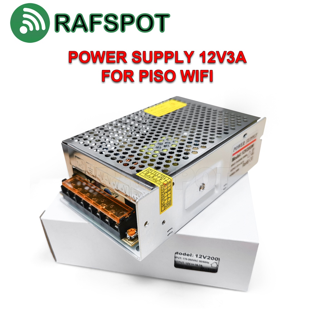 12V3A POWER SUPPLY FOR PISO WIFI | Shopee Philippines