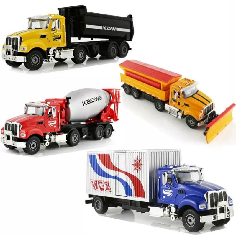 Diecast Miniature Heavy Equipment KDW Us Style Diecast Truck Car Molen ...