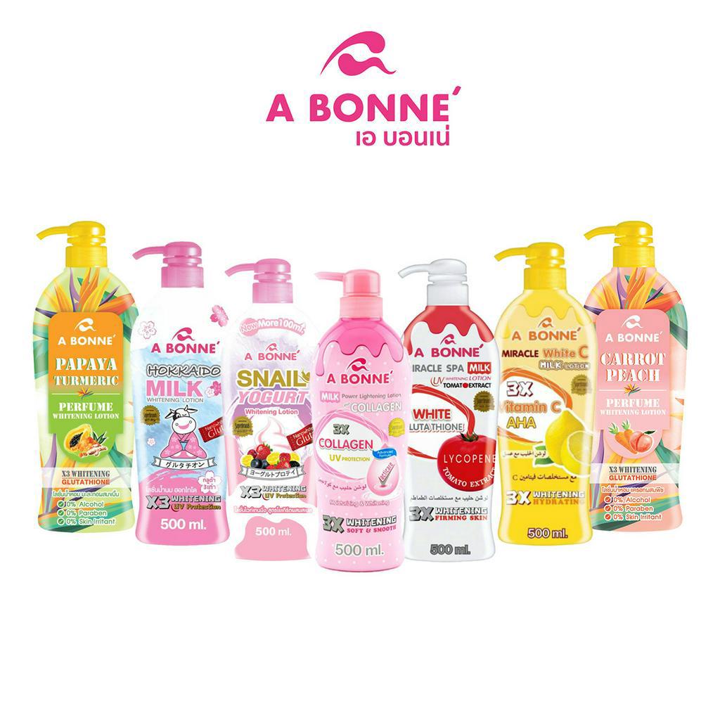 Abonne Milk Power Lightening W/ Collagen 3X Whitening Lotion 500ml ...