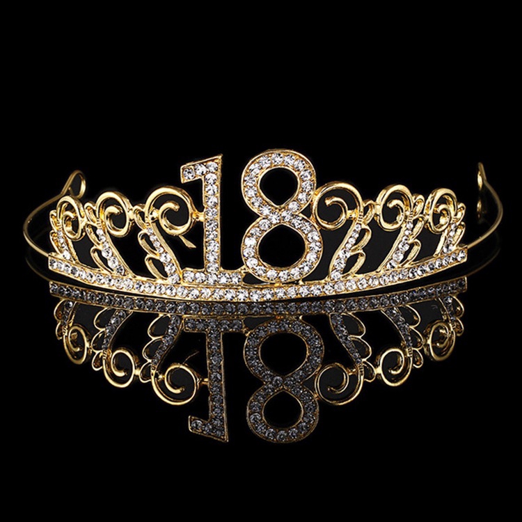 18th Birthday Queen Princess Crown Decorations Party Crown for Women ...