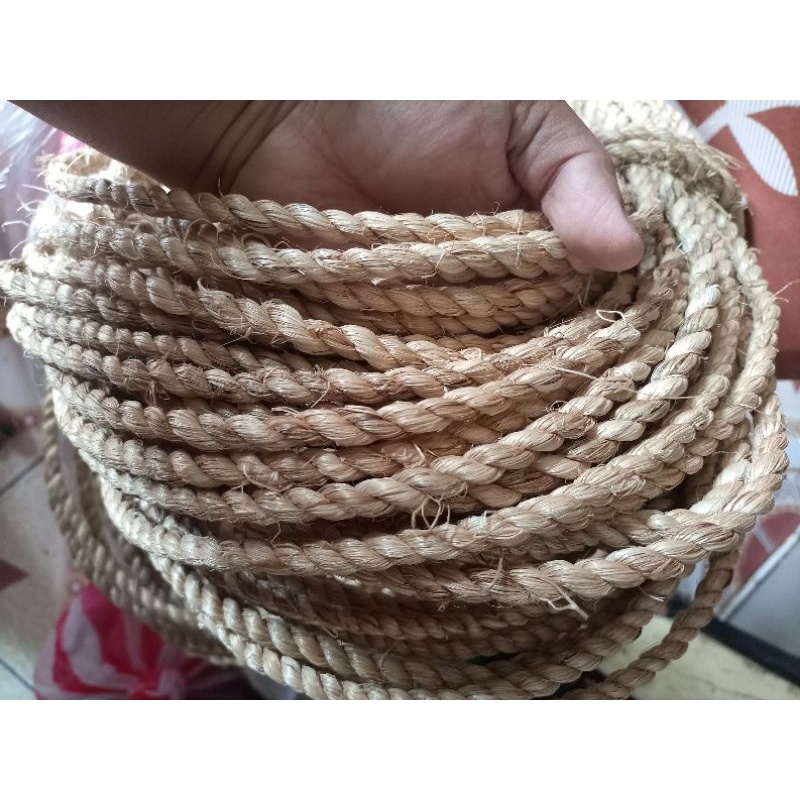 LUBID ABACA ROPE/NATIVE ROPE/ABACCA ROPE/MAKAPAL AT MATIBAY per FEET ...