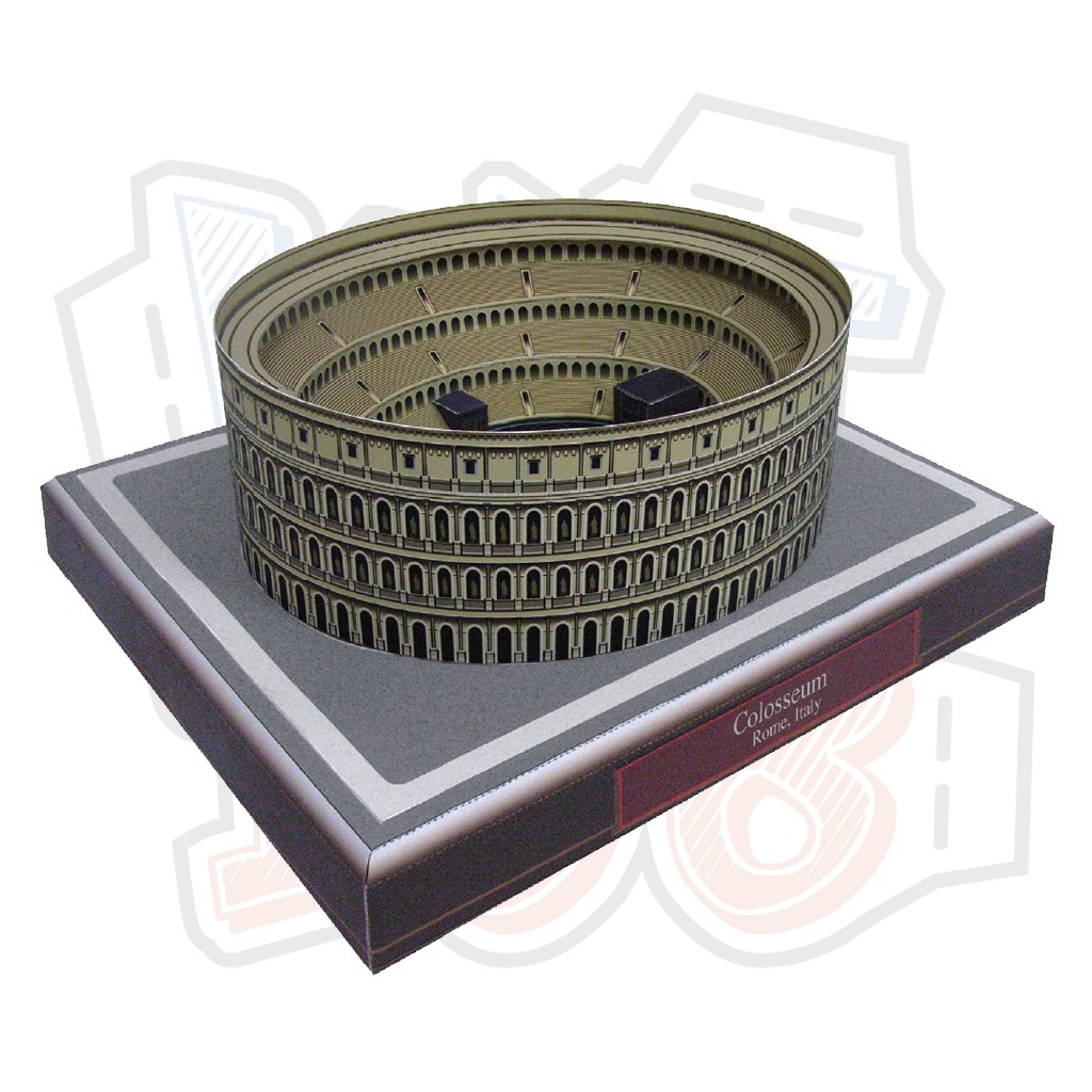 Colosseum – Italy architectural paper model | Shopee Philippines