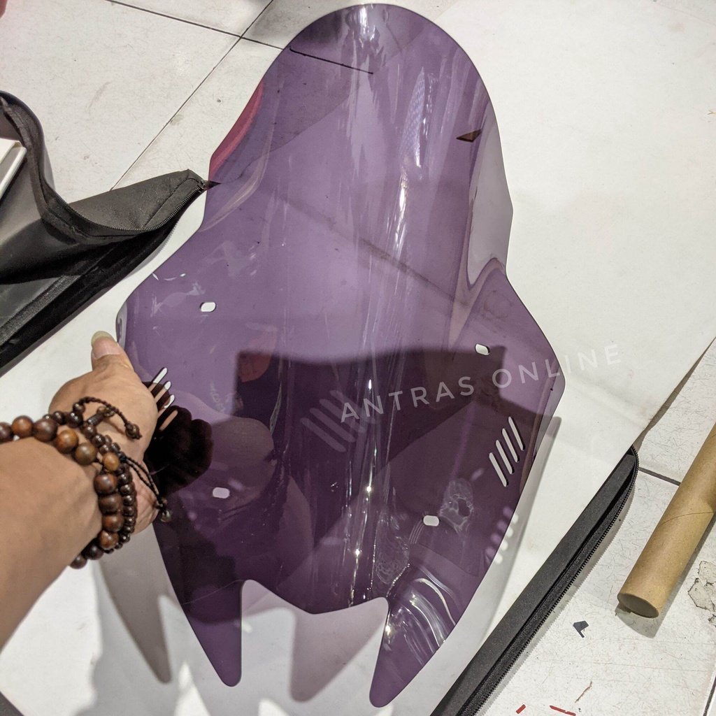 Yamaha n max visor TDR V2 fin nmax old clear and smoked visor ...