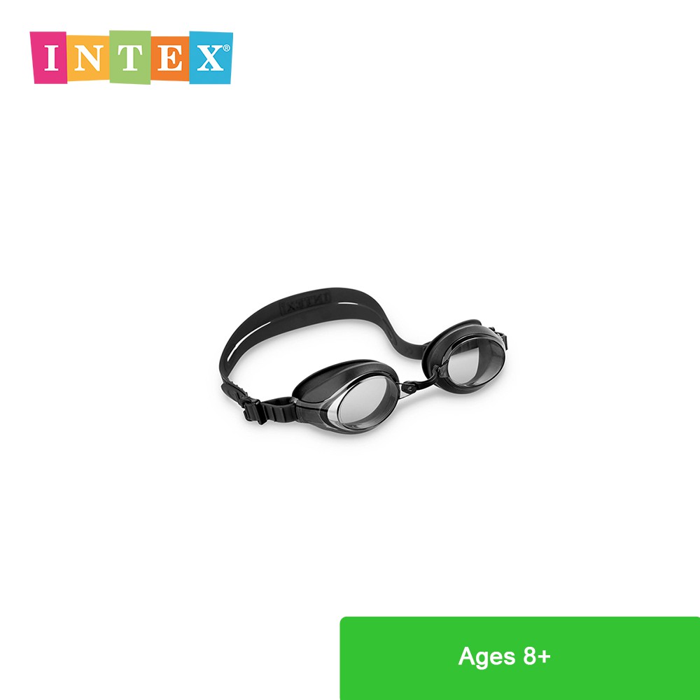 INTEX® 55691 Silicone Sport Racing Goggles, Ages 8+ | Shopee Philippines