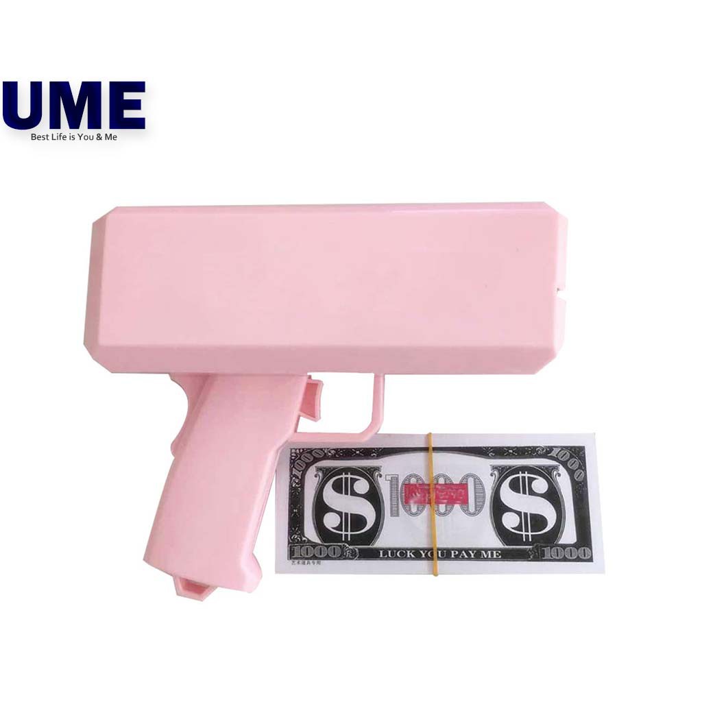 Toys Super Money Cash Cannon Guns Handheld Toy Cash Gun Paper Make it ...