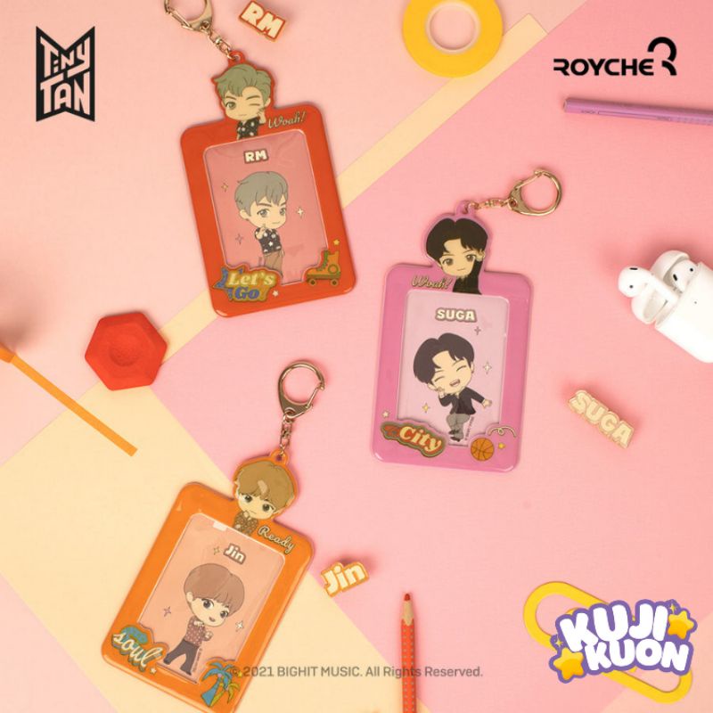 BTS Official TinyTAN Jungkook Dynamite Photocard Key Holder | Shopee Philippines