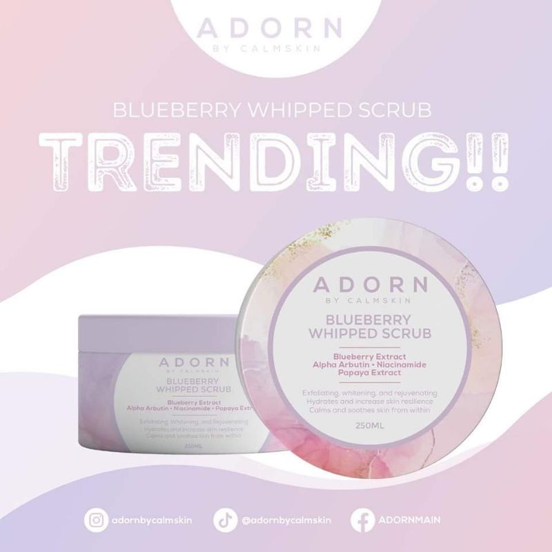 ADORN BLUEBERRY WHIPPED CREAM | Shopee Philippines