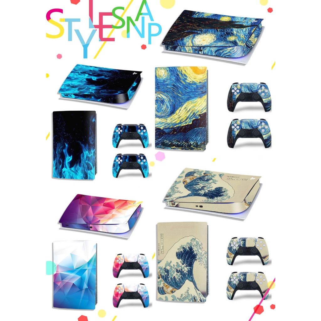 Cool Design For PS5 Digital Skin Sticker for Ps5 Pvc Sticker PS5 Skin ...