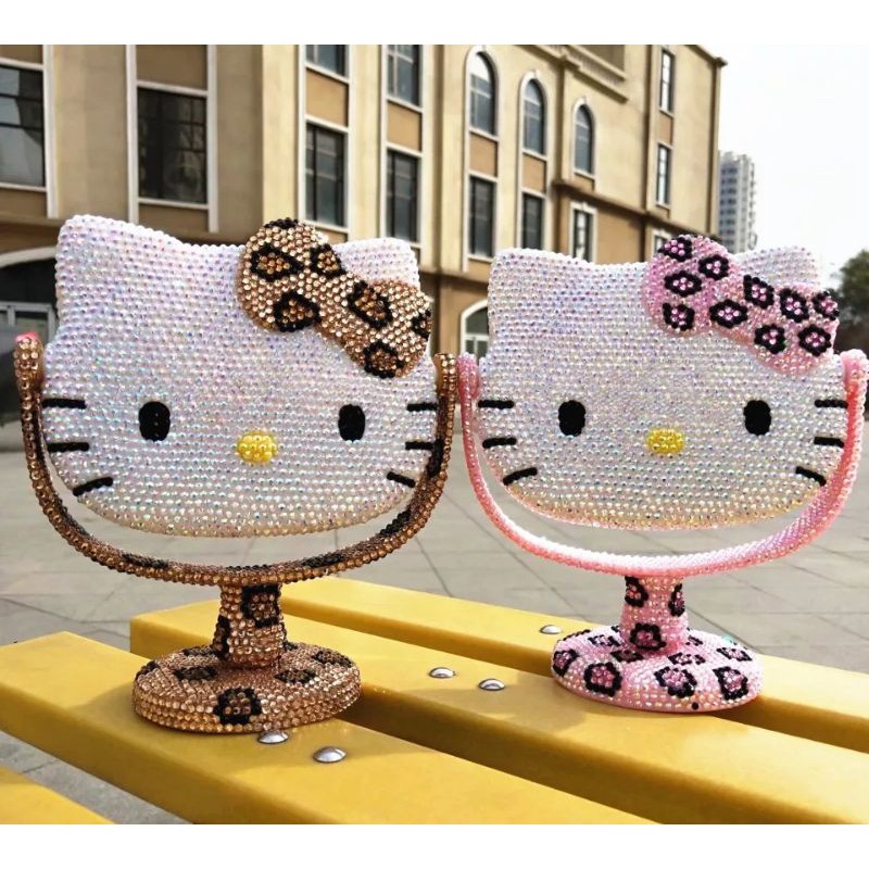 Hello Kitty Sitting Mirror Hello Kitty Table Mirror Hello Kitty Swivel ...
