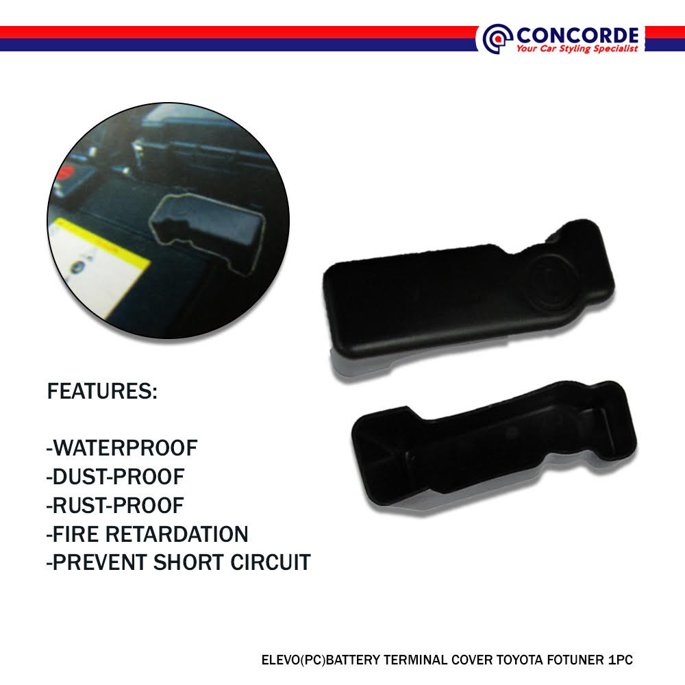 Elevo Battery Terminal Cover Toyota Fortuner 1 Pc. | Shopee Philippines