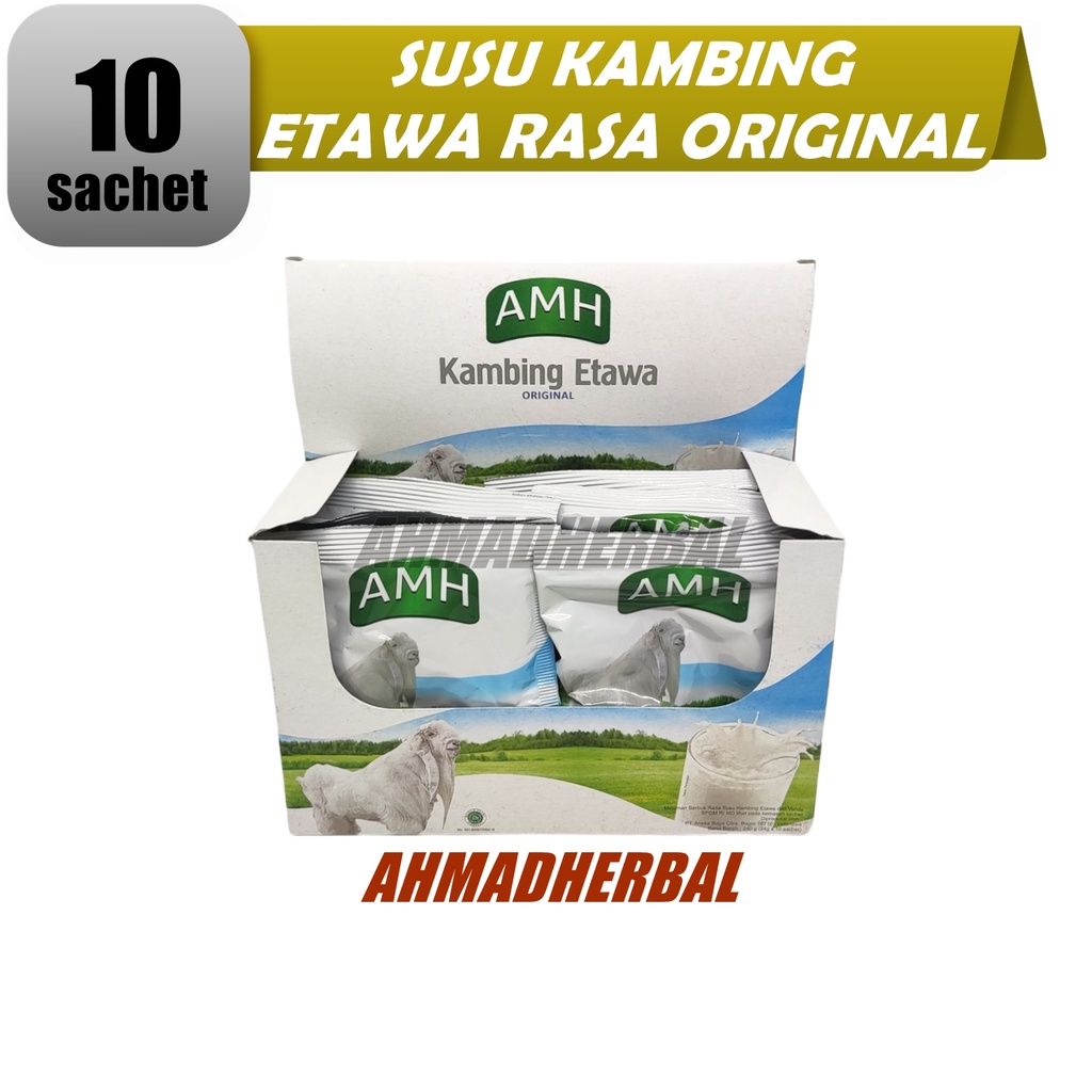 ETAWA AMH VANILLA GOAT MILK Original AMH Powdered Goat Milk / WHITE BOX ...