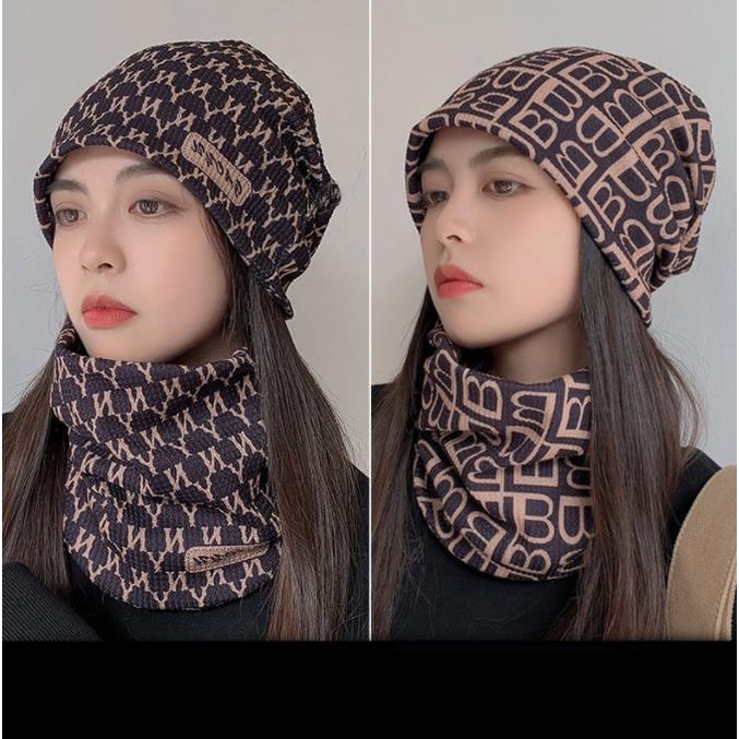 Neck scarf for women in autumn and winter, Korean version, fashionable ...