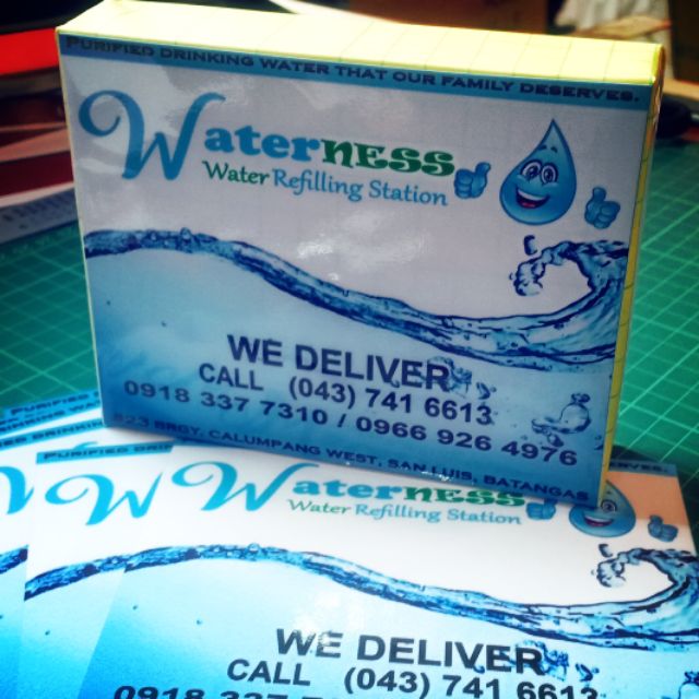 Sticker Label for Water Refilling Station Gallon Containers | Shopee ...