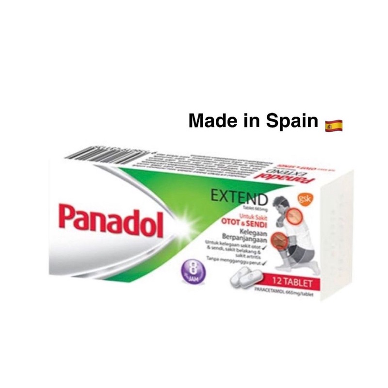 Panadol Extend For Muscle & Joint Pain, Joint & Muscle Pain Relief ...
