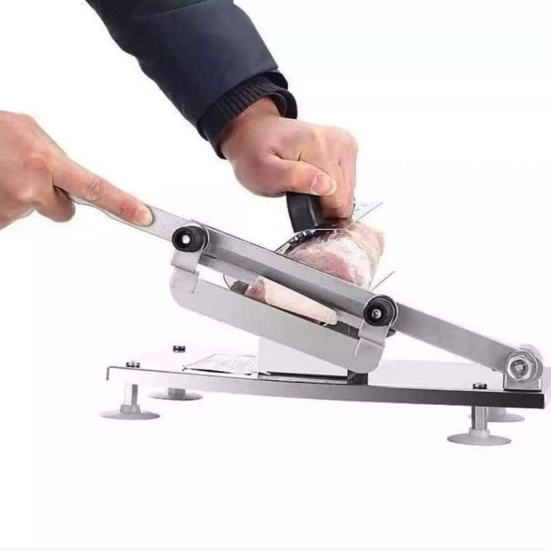 【1-3 days delivery】Meat Slicer Cutter Bacon Slicer Manual Samgyupsal ...