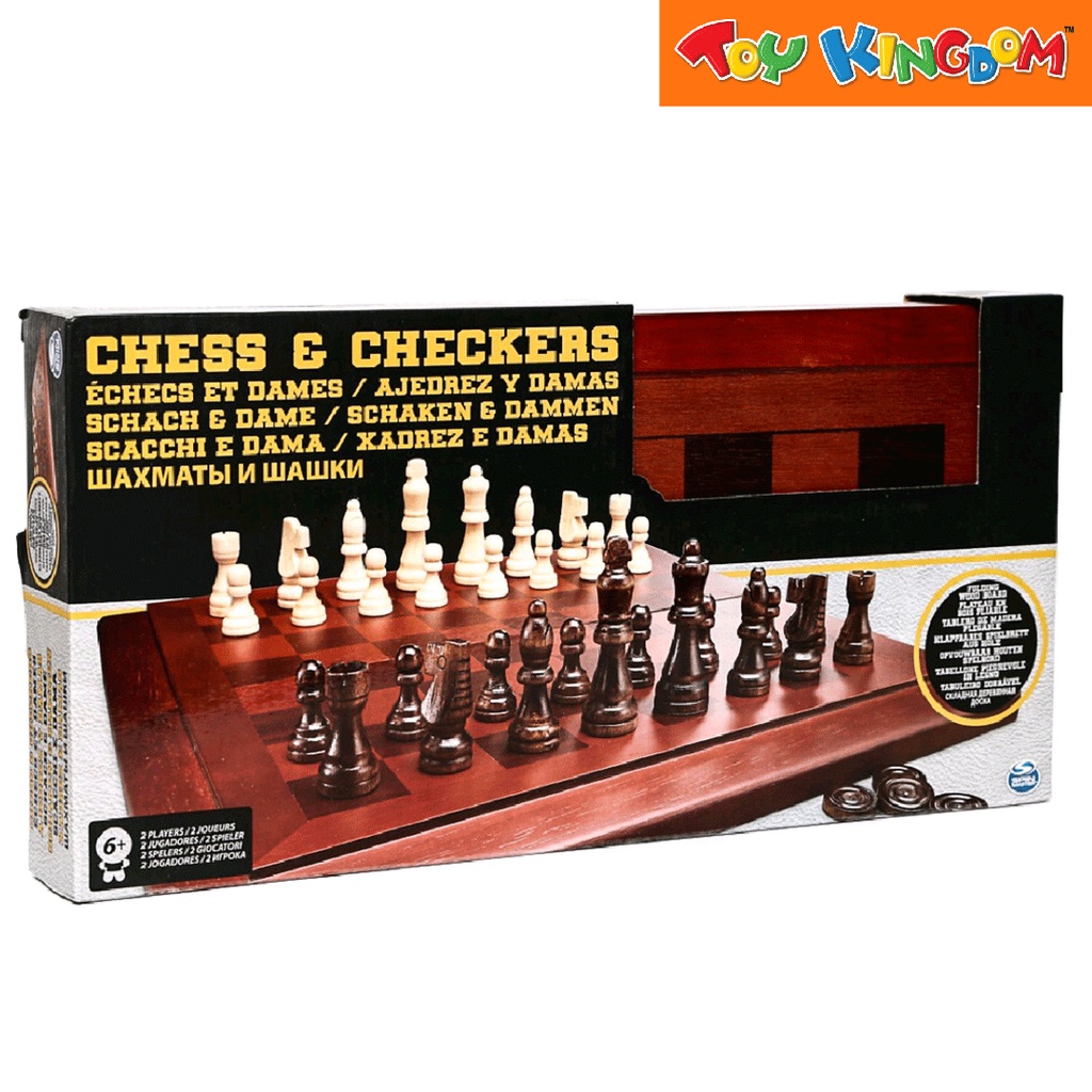 Cardinal Games Chess and Checkers Board Game | Shopee Philippines