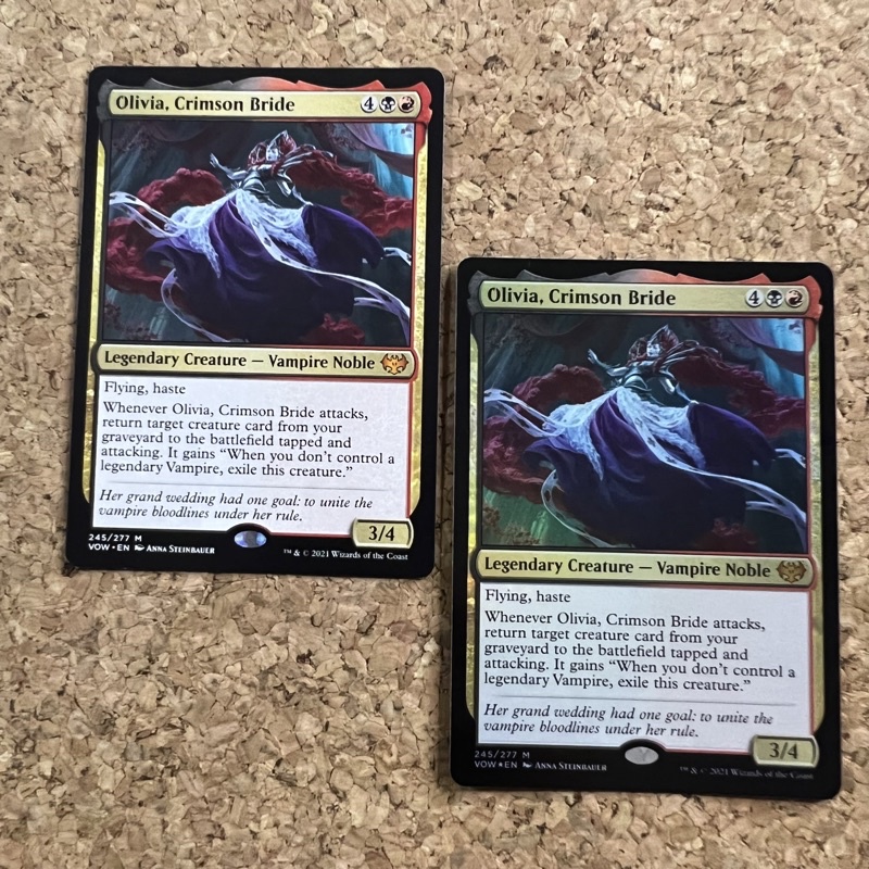 MTG OLIVIA, CRIMSON BRIDE INNISTRAD CRIMSON VOW MAGIC THE GATHERING ...