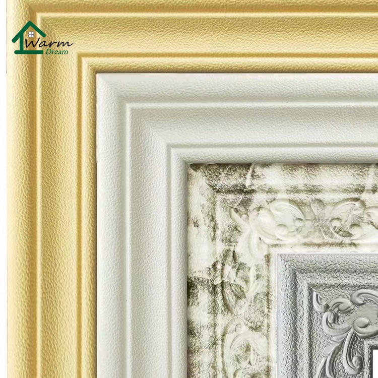 2.3m 3D Wall Border Wall Sticker Waterproof PE Foam Self-Adhesive ...