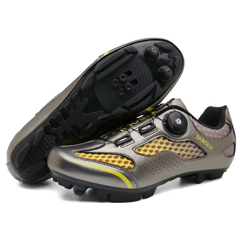 TABOLU Mens Mountain Bike Cycling Shoes Womens Pro Mountain Bike Shoes ...
