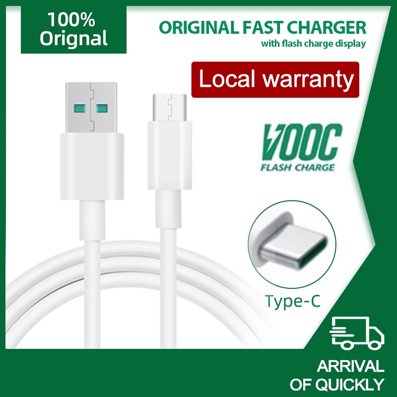 VOOC USB Type-C Data Charger Cable Fast Charging Cables cord For R17 ...