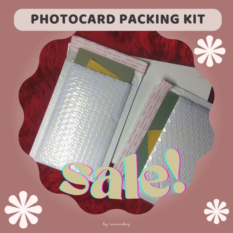Photocard Packing Kit || Photocard Packing Tool | Shopee Philippines