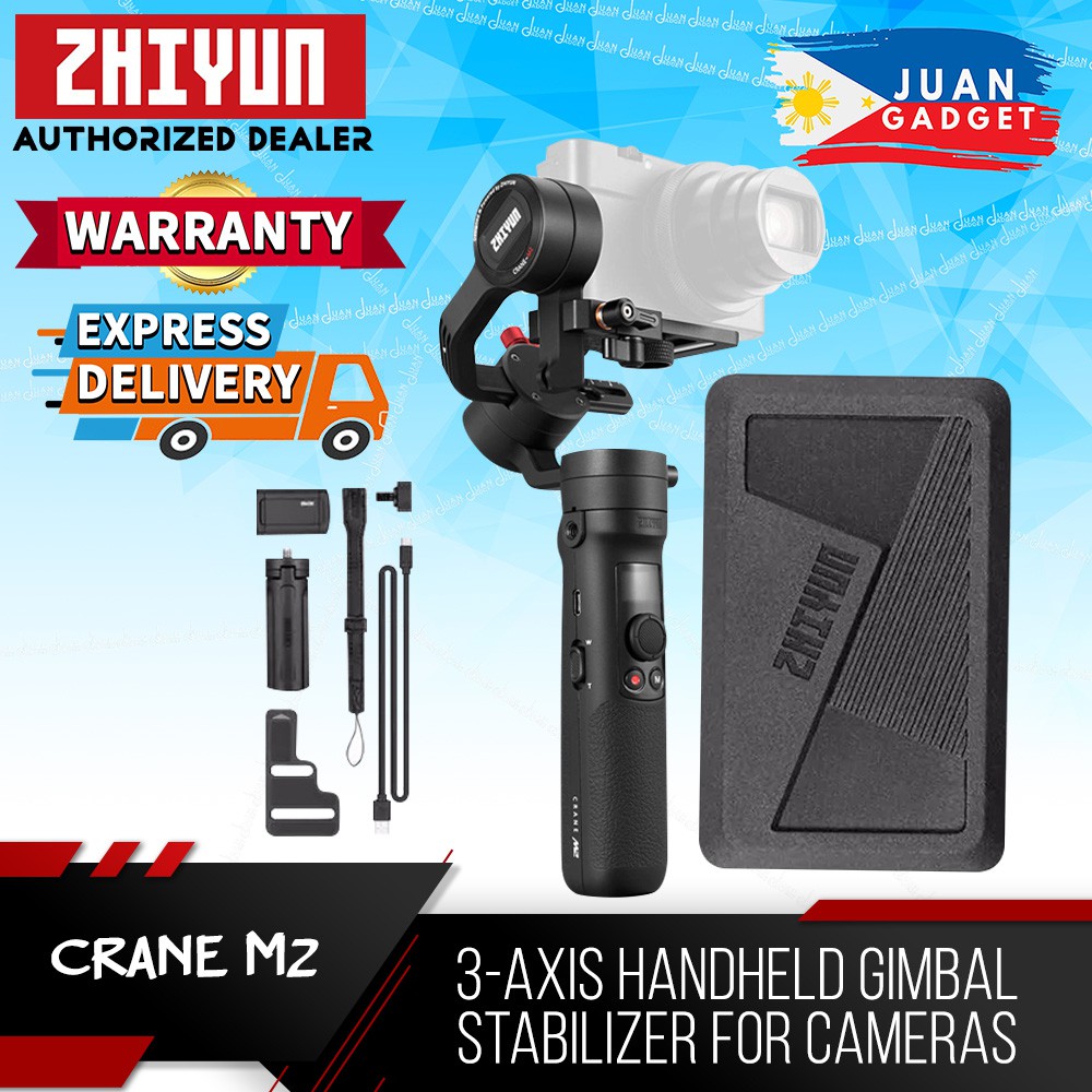 Zhiyun CRANE M2 3-Axis Handheld Gimbal Stabilizer for Compact, Action ...