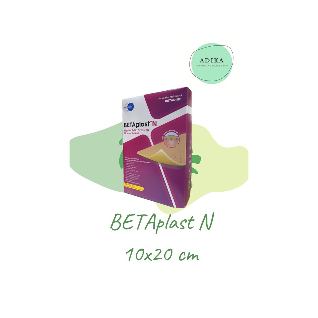 Betaplast N (hydrophilic Dressing Non Adhesive) | Shopee Philippines