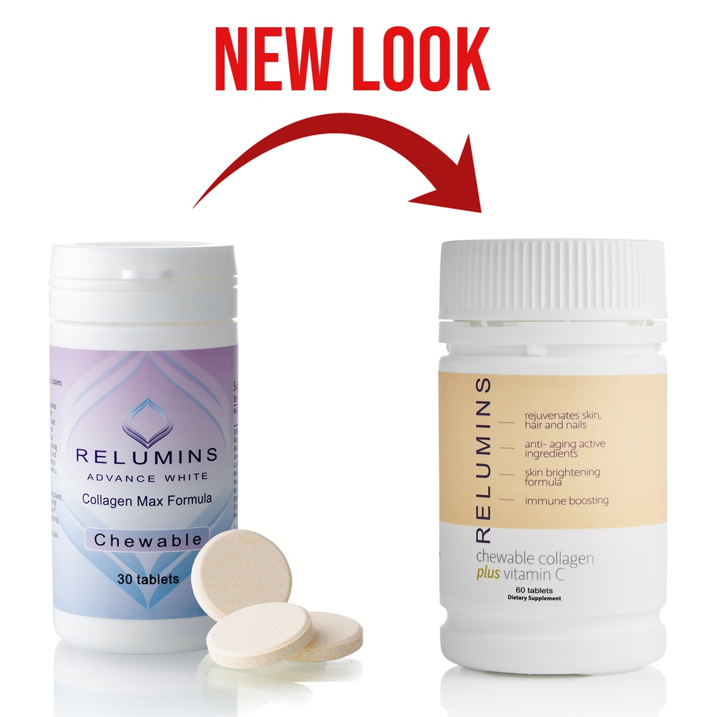 Relumins Collagen MAX Formula Chewable 60 tablets | Shopee Philippines