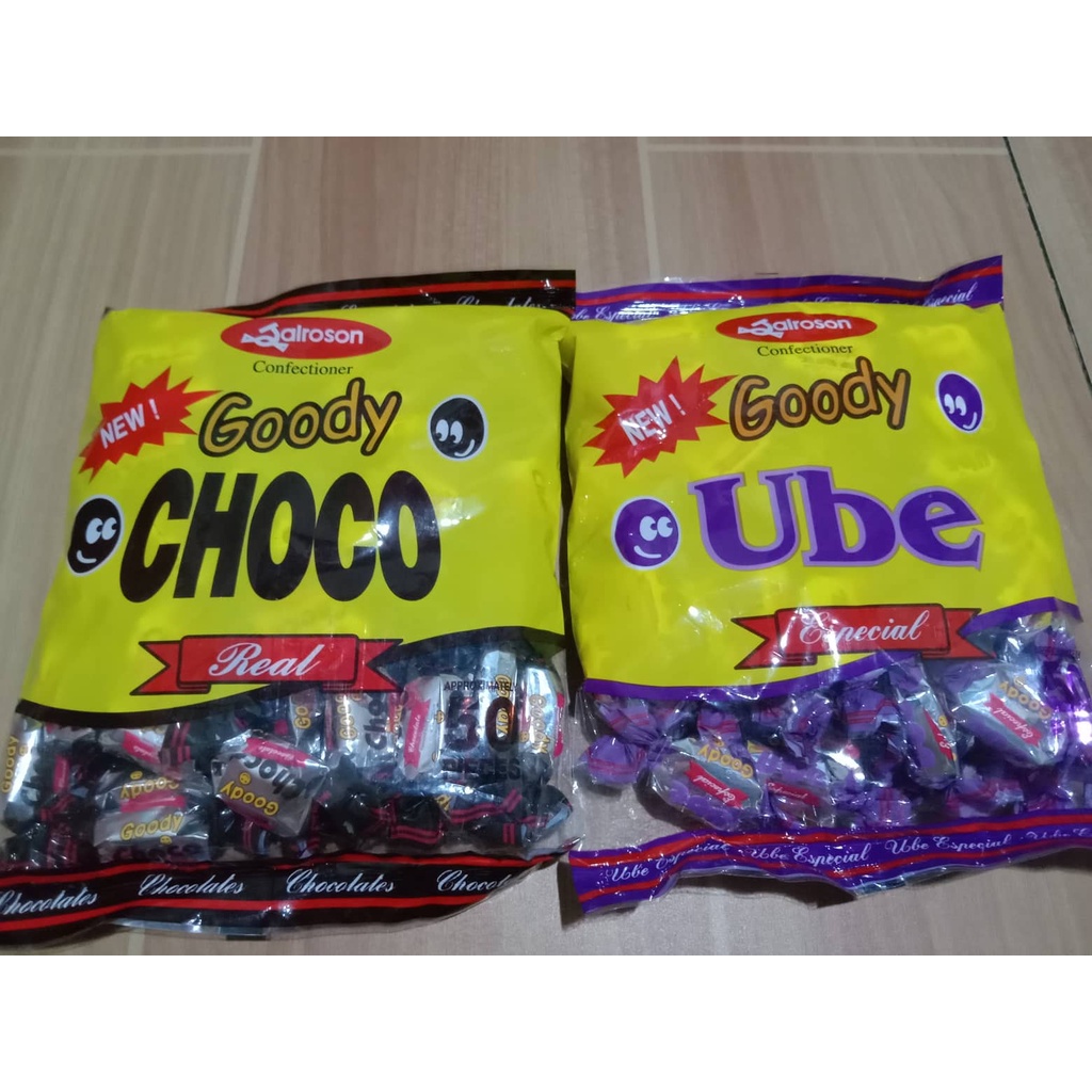 Goody Choco and Ube Candy 50 pcs 250 grams | Shopee Philippines